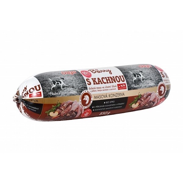 CHEJN BARRY s kachnou, jablkem, lněným semínkem a tymiánem 850 g ...